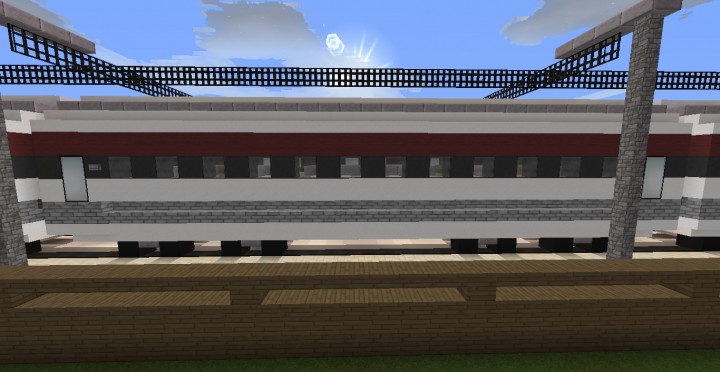 Bolt-1000 | High Speed Train | CB Rail Minecraft Map