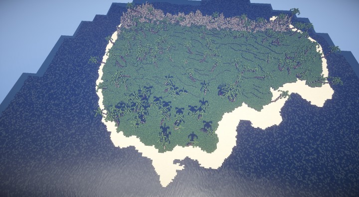 Tropical Island Minecraft Map