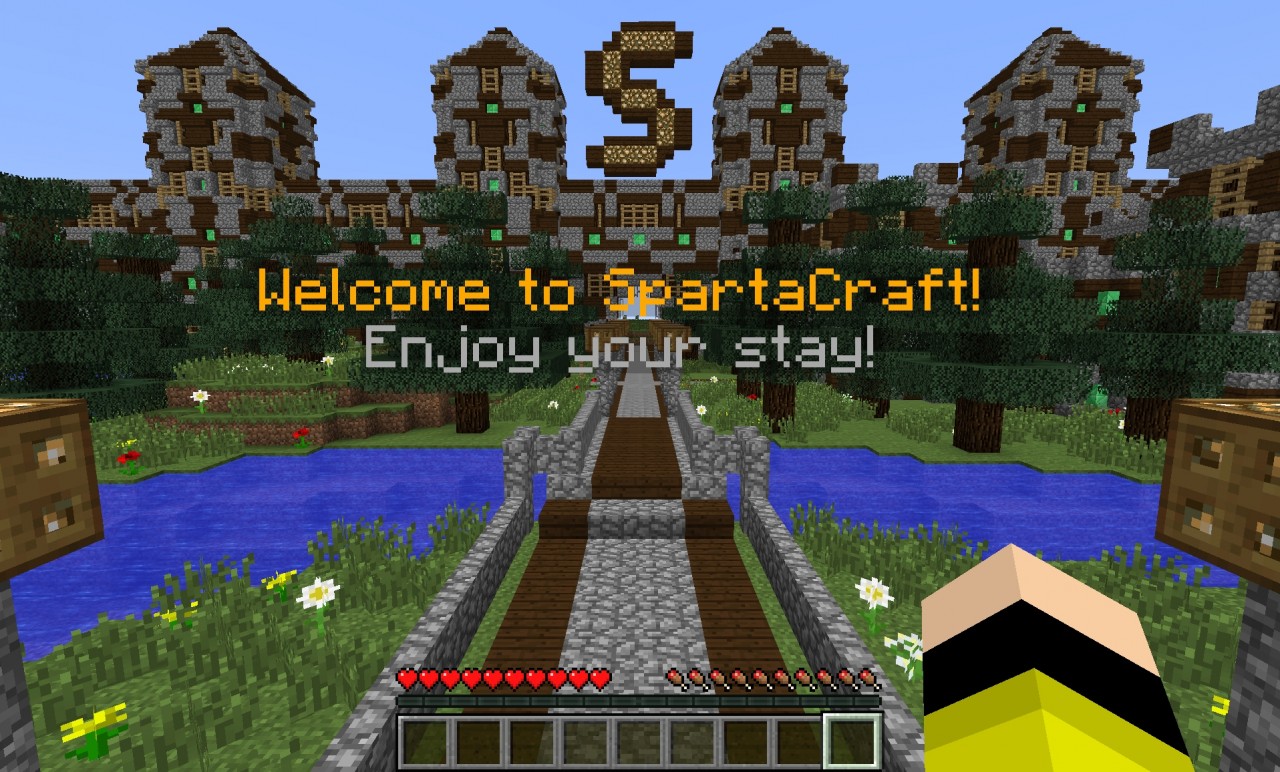 SpartaCraft Towny - 1.7.10 Minecraft Server