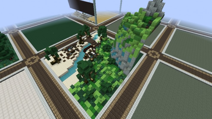 A plot building Minecraft Map