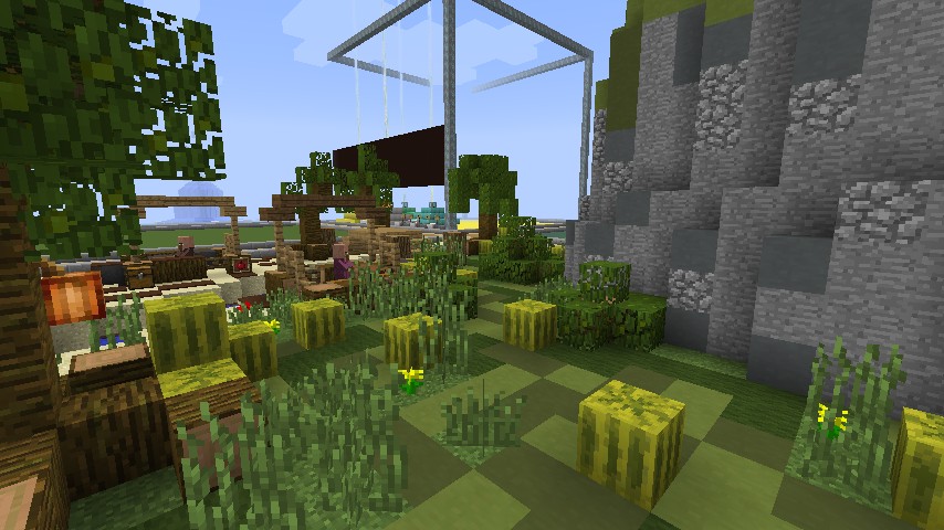 A plot building Minecraft Map