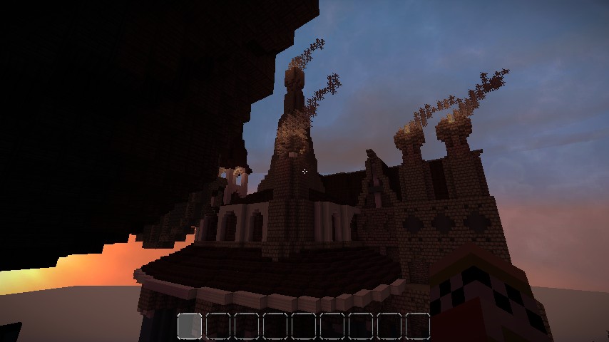 Victorian Steampunk Fantasy factory Minecraft Map