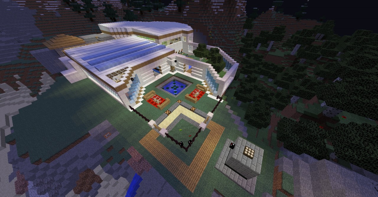 AUTOMATIC REDSTONE HOUSE / CASA AUTOMATICA DE REDSTONE Minecraft Map