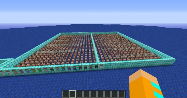 Working Jeb_ sheep statue in 1.8 vanilla minecraft! Minecraft Map