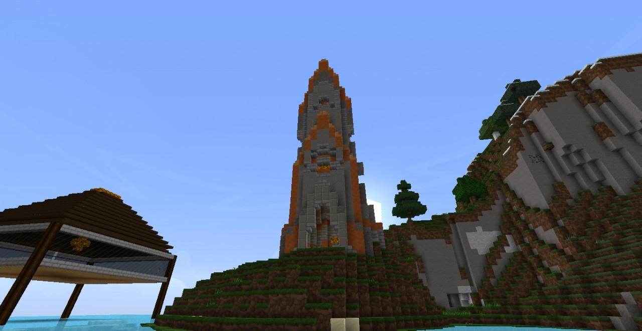 Chapel/Tower Minecraft Map