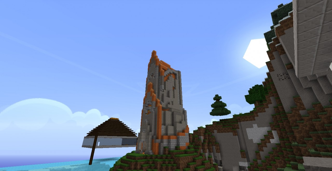 Chapel/Tower Minecraft Map