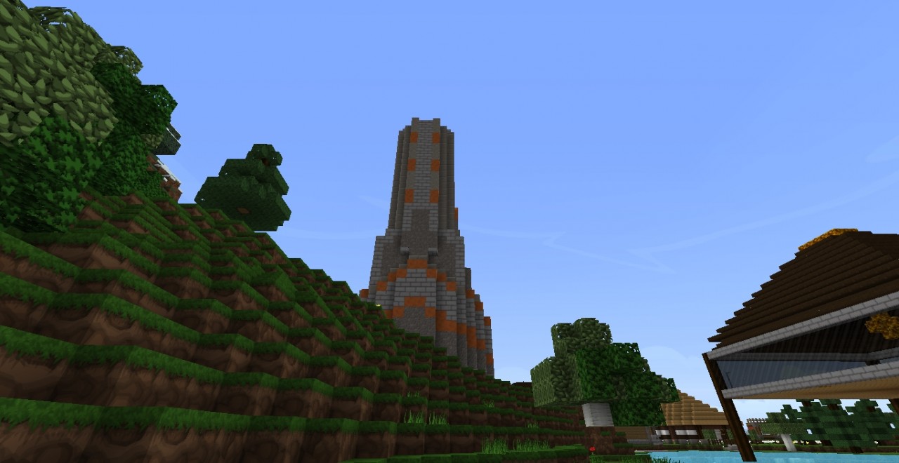 Chapel/Tower Minecraft Map