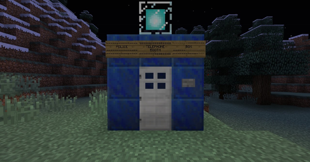 It's a Tardis! Minecraft Map