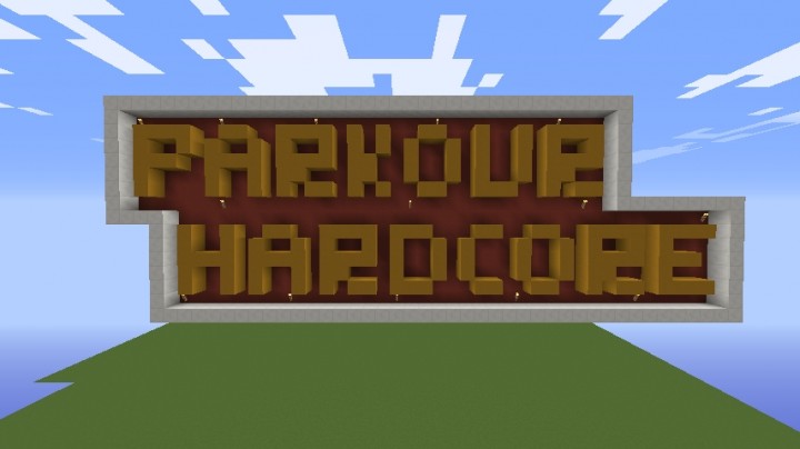 Parkour Hardcore Minecraft Map