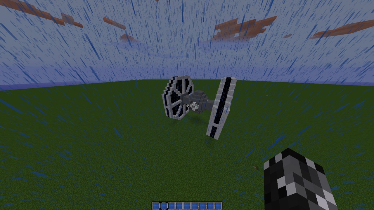 TIE Fighter ( Mine Wars Texture Pack required ) Minecraft Map