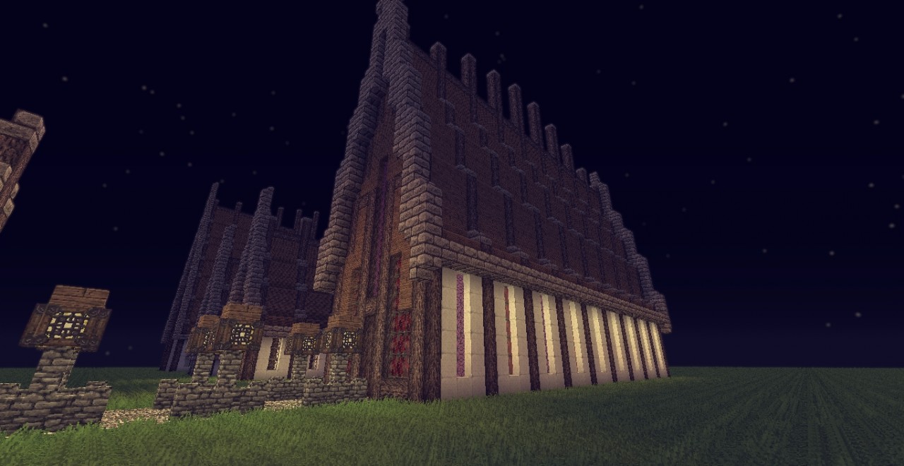 Nordic / Medieval Chapel Minecraft Map