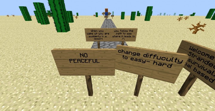 Stranded Forever Minecraft Map