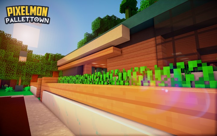 Pallet Town - Wonder Trade Center Minecraft Map