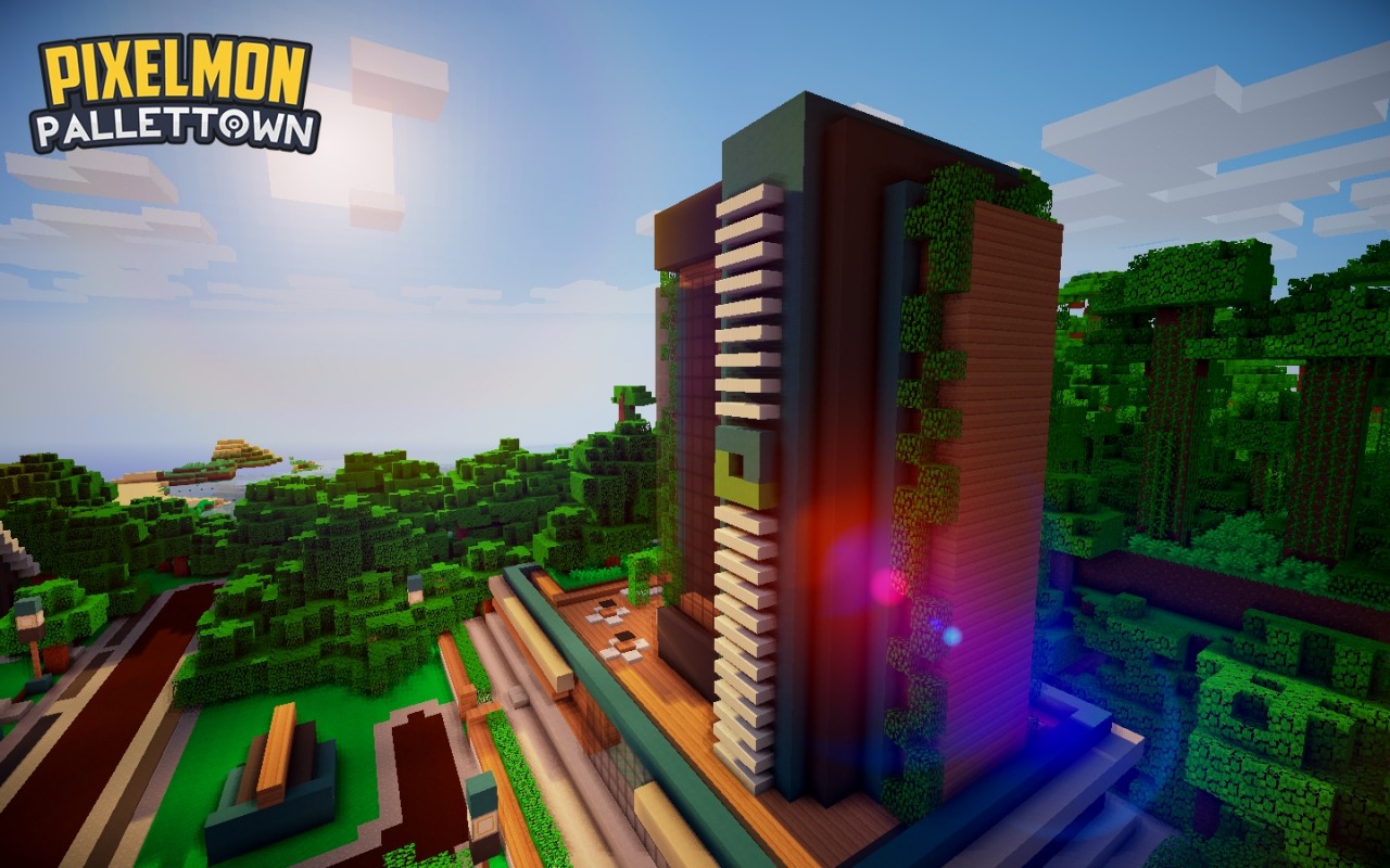Pallet Town - Wonder Trade Center Minecraft Map