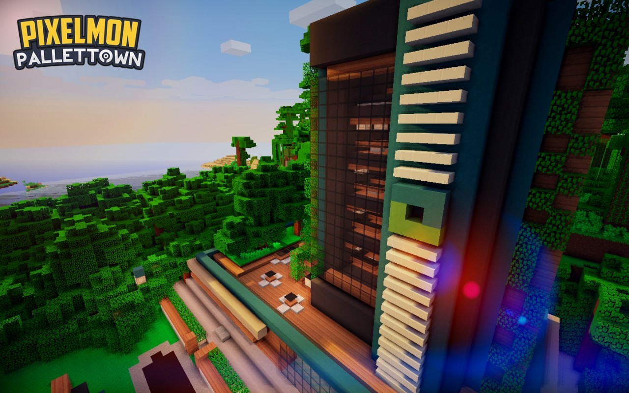 Pallet Town - Wonder Trade Center Minecraft Map