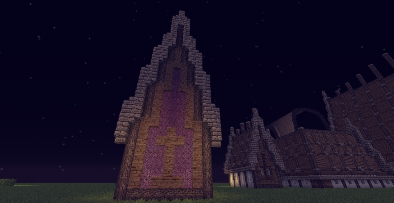 Nordic / Medieval Chapel Minecraft Map