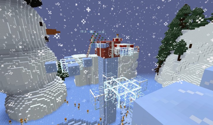 Winterwonderland (Jump and Run) Minecraft Map