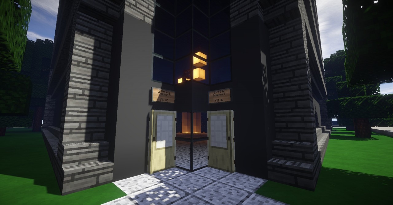 Ultra City Police Station and FBI HQ (Capitol) Minecraft Map