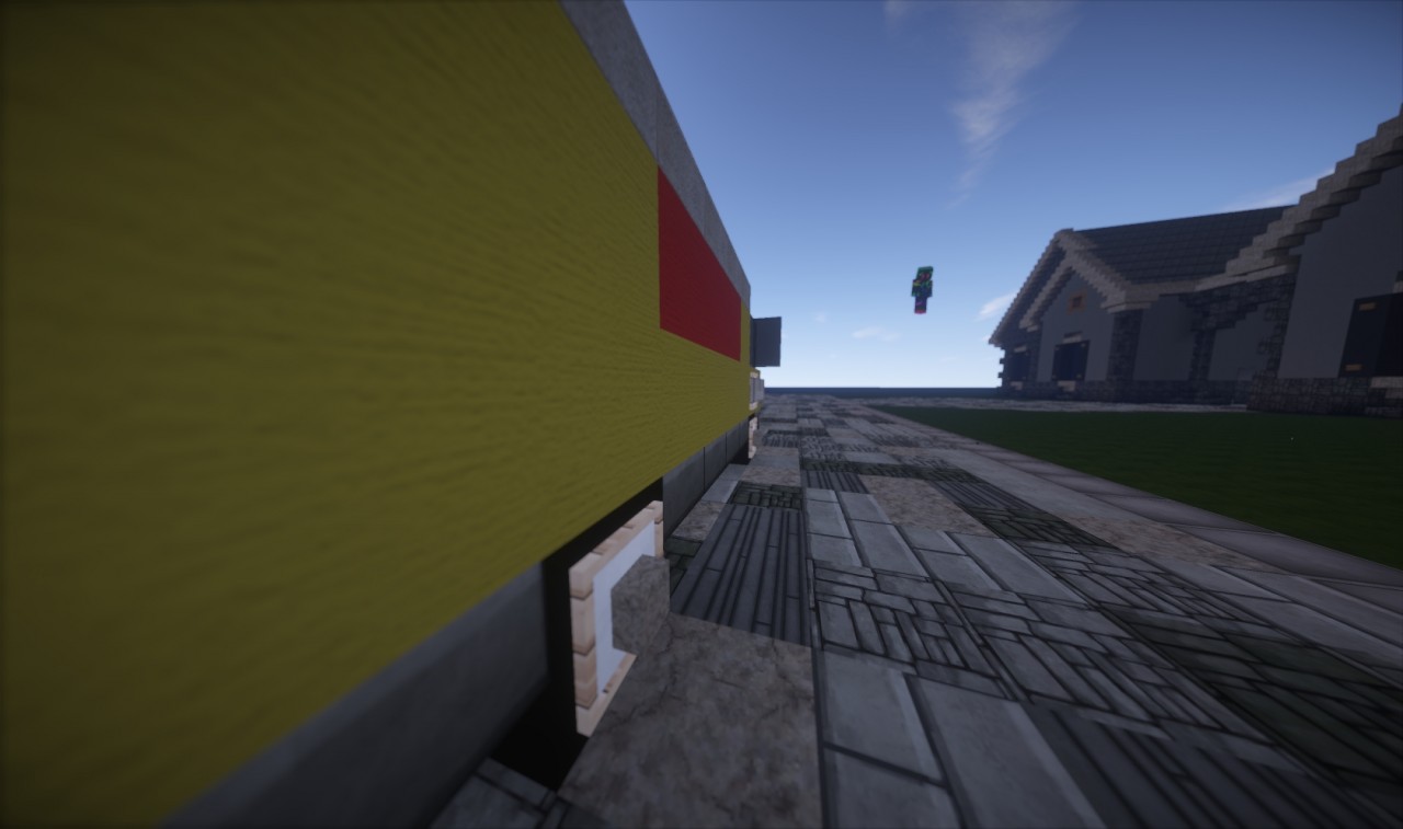 DHL Van ~~~~~ German Post Minecraft Map