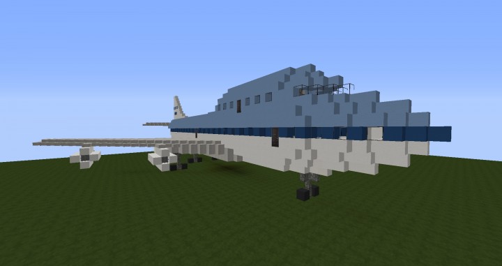 Minecraft - Boeing 747 Minecraft Project