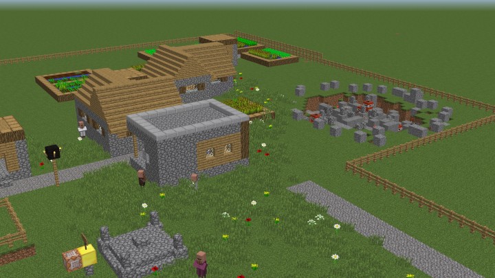 Hide the block game! Minecraft Map