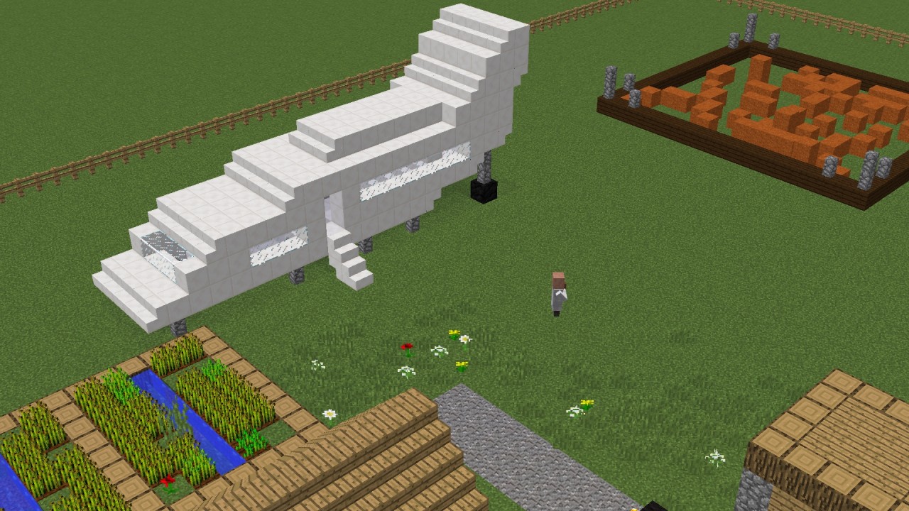 Hide the block game! Minecraft Map