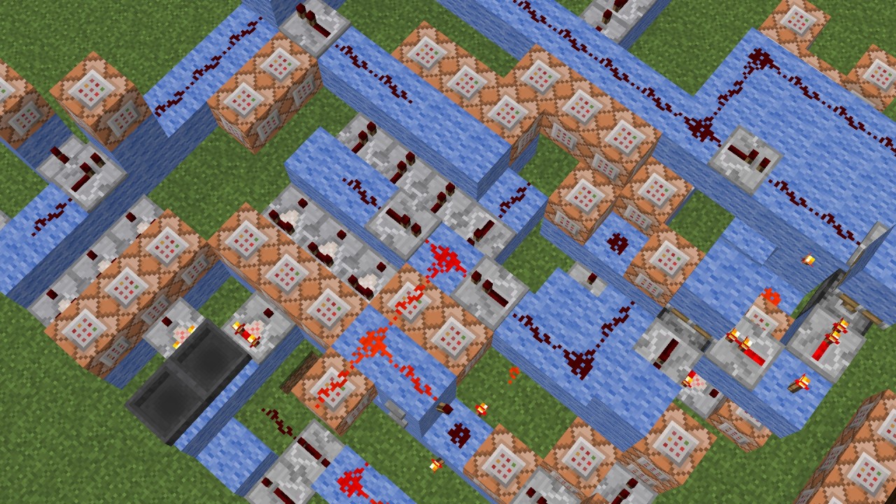 Hide the block game! Minecraft Map