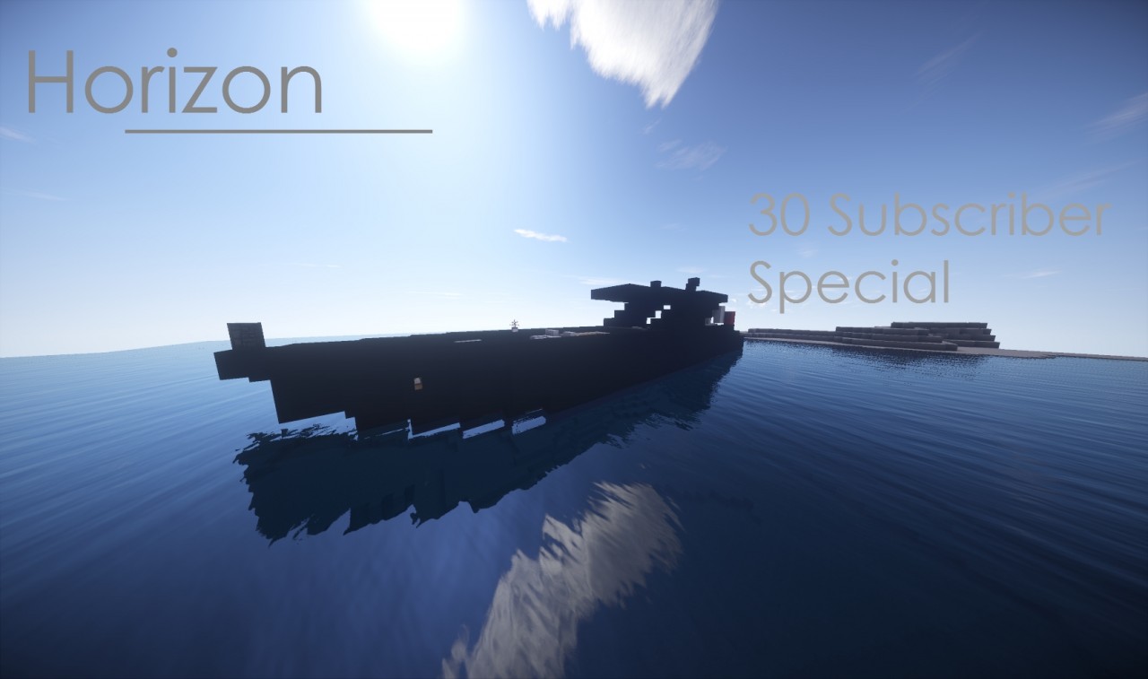 Horizon SpeedBoat | 30 Subscriber Special Minecraft Map