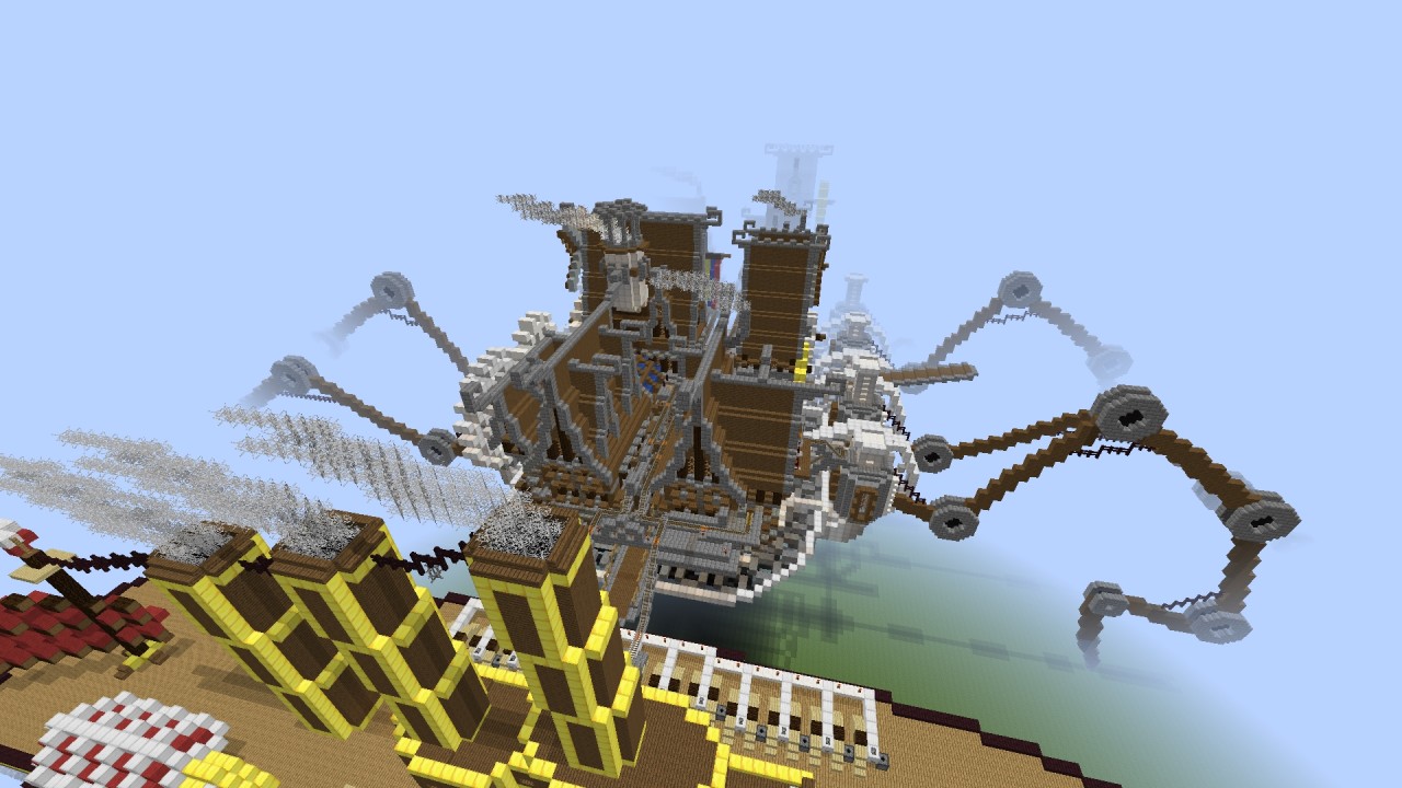 Steampunk city [1.8+] Minecraft Map