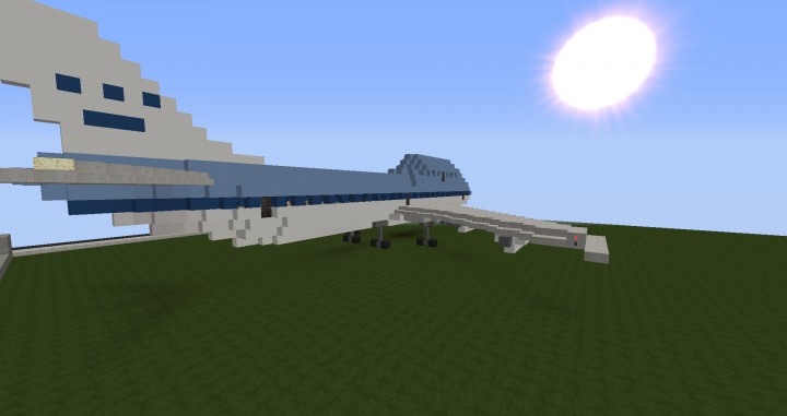 Minecraft - Boeing 747 Minecraft Project