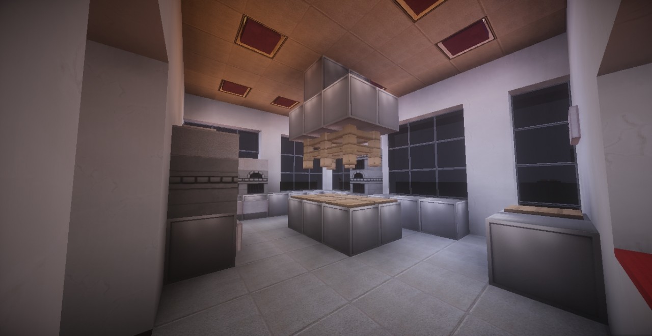 Modern Pizza Hut Restaurant Minecraft Map