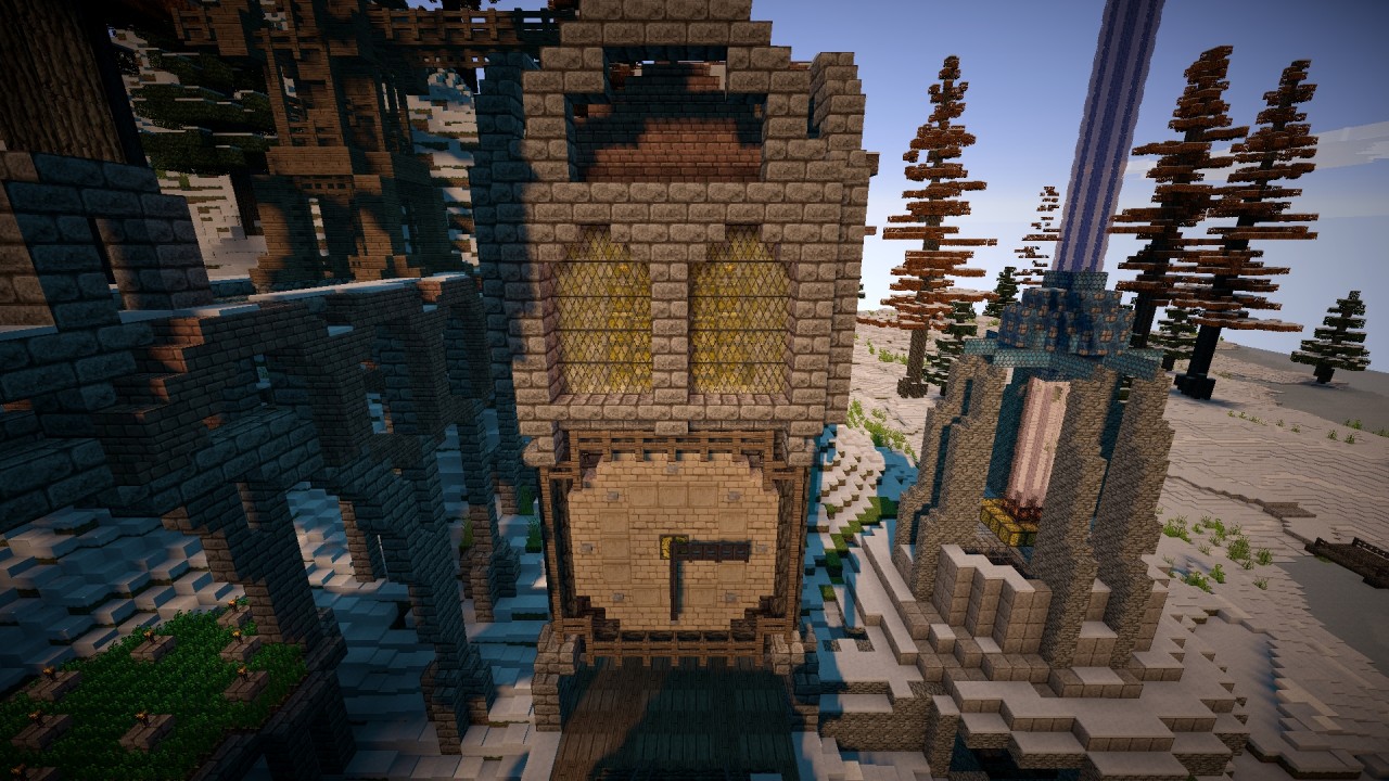 Nordic Steam Punk City Minecraft Map