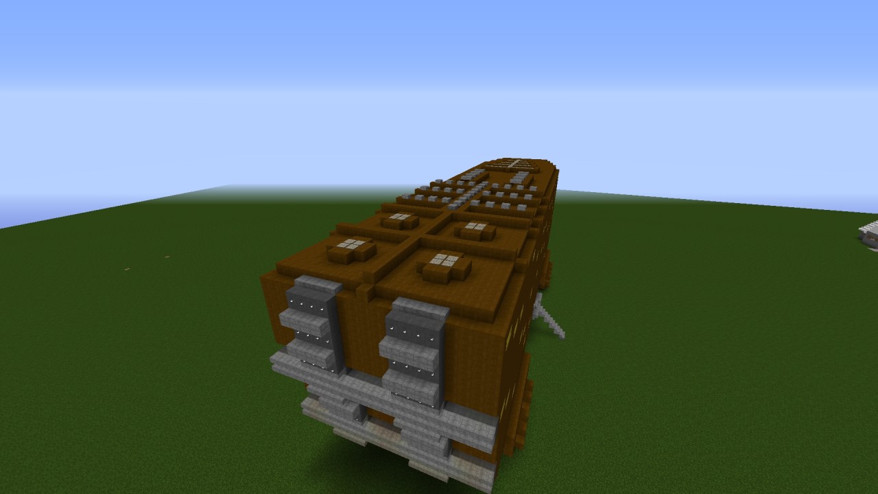 Star Wars Sandcrawler 2:1 scale for minecraft 1.8 Minecraft Map