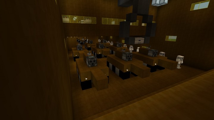 Star Wars Sandcrawler 2:1 scale for minecraft 1.8 Minecraft Map