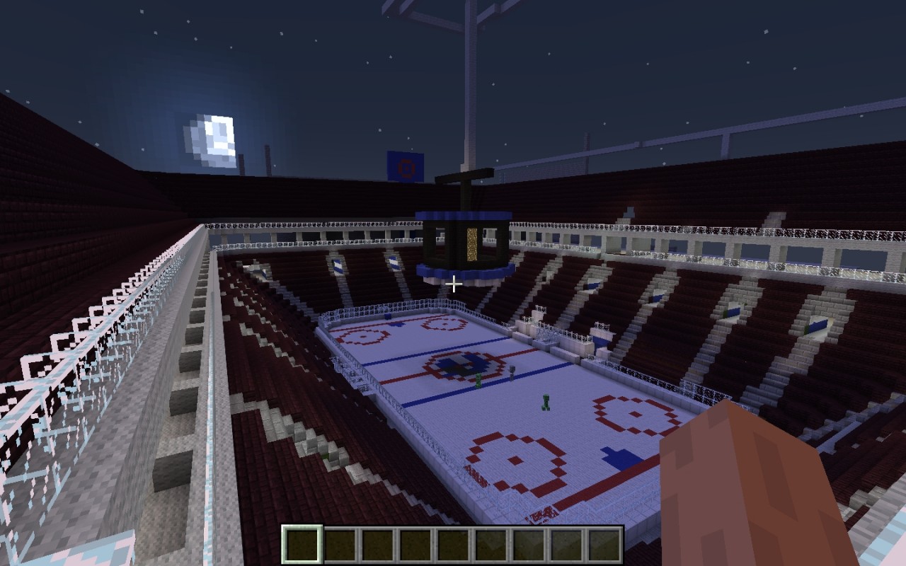 Rogers Arena Vancouver Minecraft Map