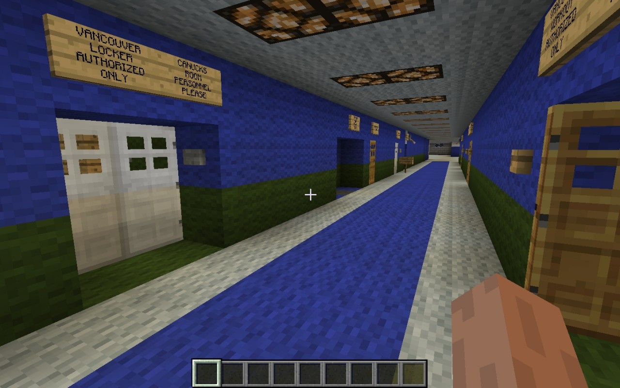 Rogers Arena Vancouver Minecraft Map