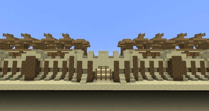 Desert Fortress Building Kit Minecraft Map