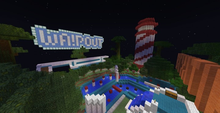 WIPEOUT MAP | BY XITINI Minecraft Map