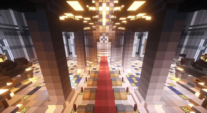 WaveMC Network Hub Minecraft Map