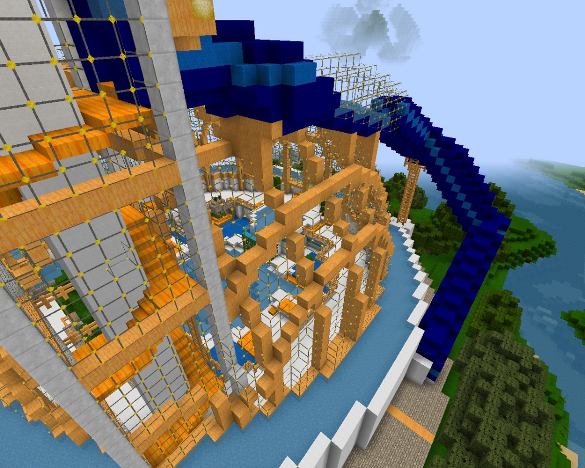 Aqualand - the water resort Minecraft Map