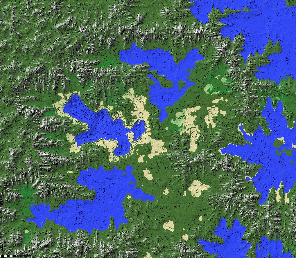 The 6 Lakes Minecraft Map