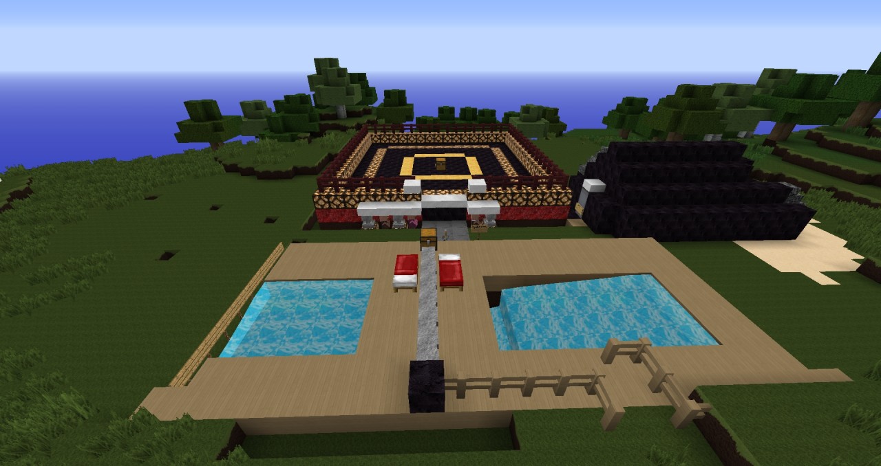 Lucky Blocks PVP & Mob Challenge map! Minecraft Map