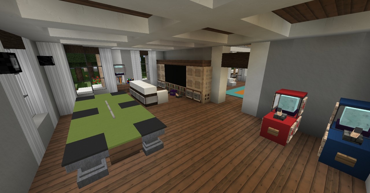 Craftsman Mansion Minecraft Map