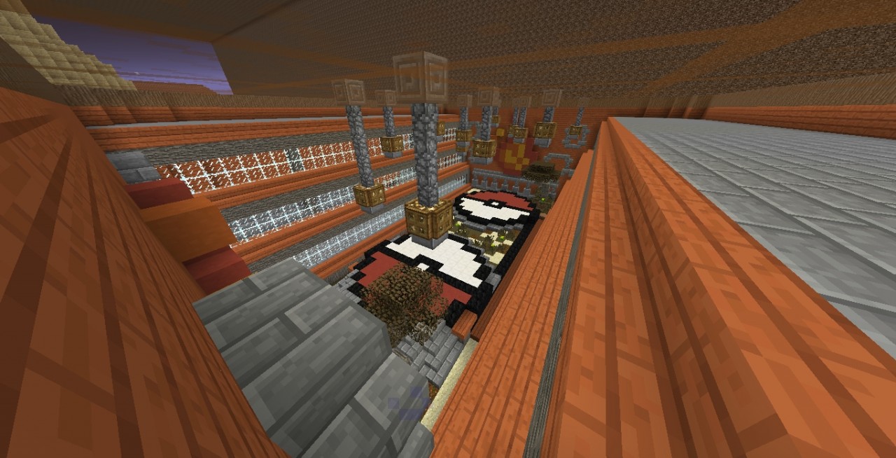 [Elemental Pixelmon] Fire Gym Minecraft Map