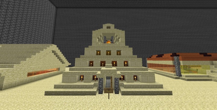 [Elemental Pixelmon] Fire Temple Minecraft Map