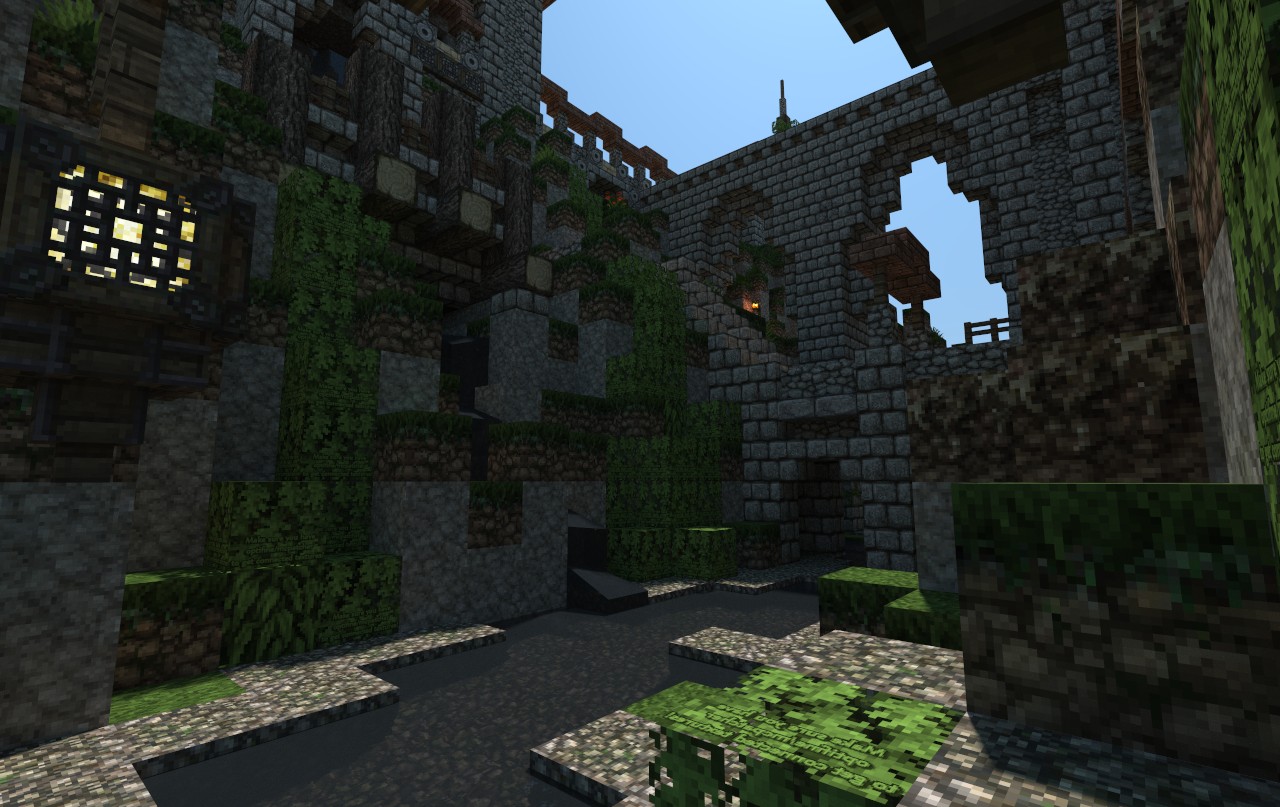 Alpine Summer Monastery Minecraft Map