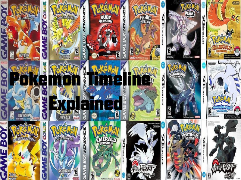 Pokemon Timeline Explained Minecraft Blog