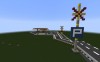 Motorway border crossing Minecraft Map