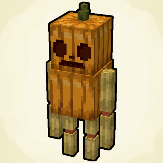 Spooky Golems! Minecraft Texture Pack