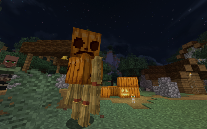 Spooky Golems! Minecraft Texture Pack